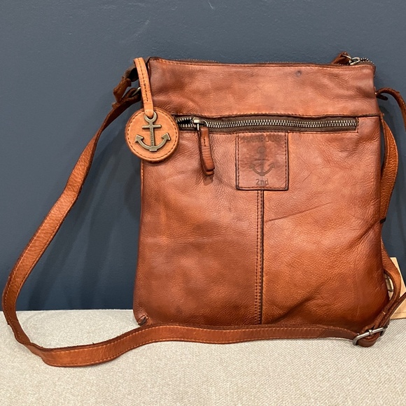 Harbour 2Nd | Bags | Harbour 2nd Large Crossbody Bag Brown Leather ...
